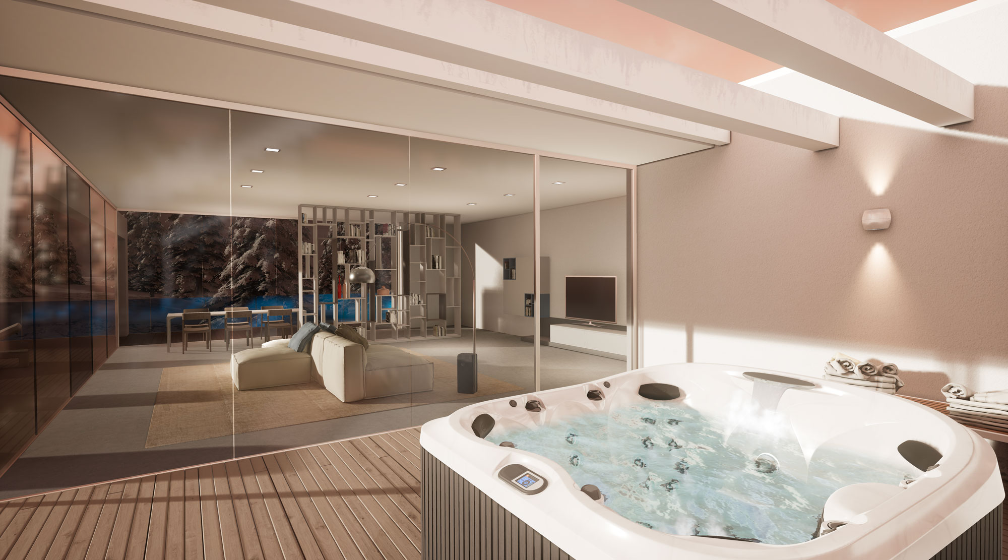 Jacuzzi SPA Virtual Showroom Experience - Immersive Virtual Reality